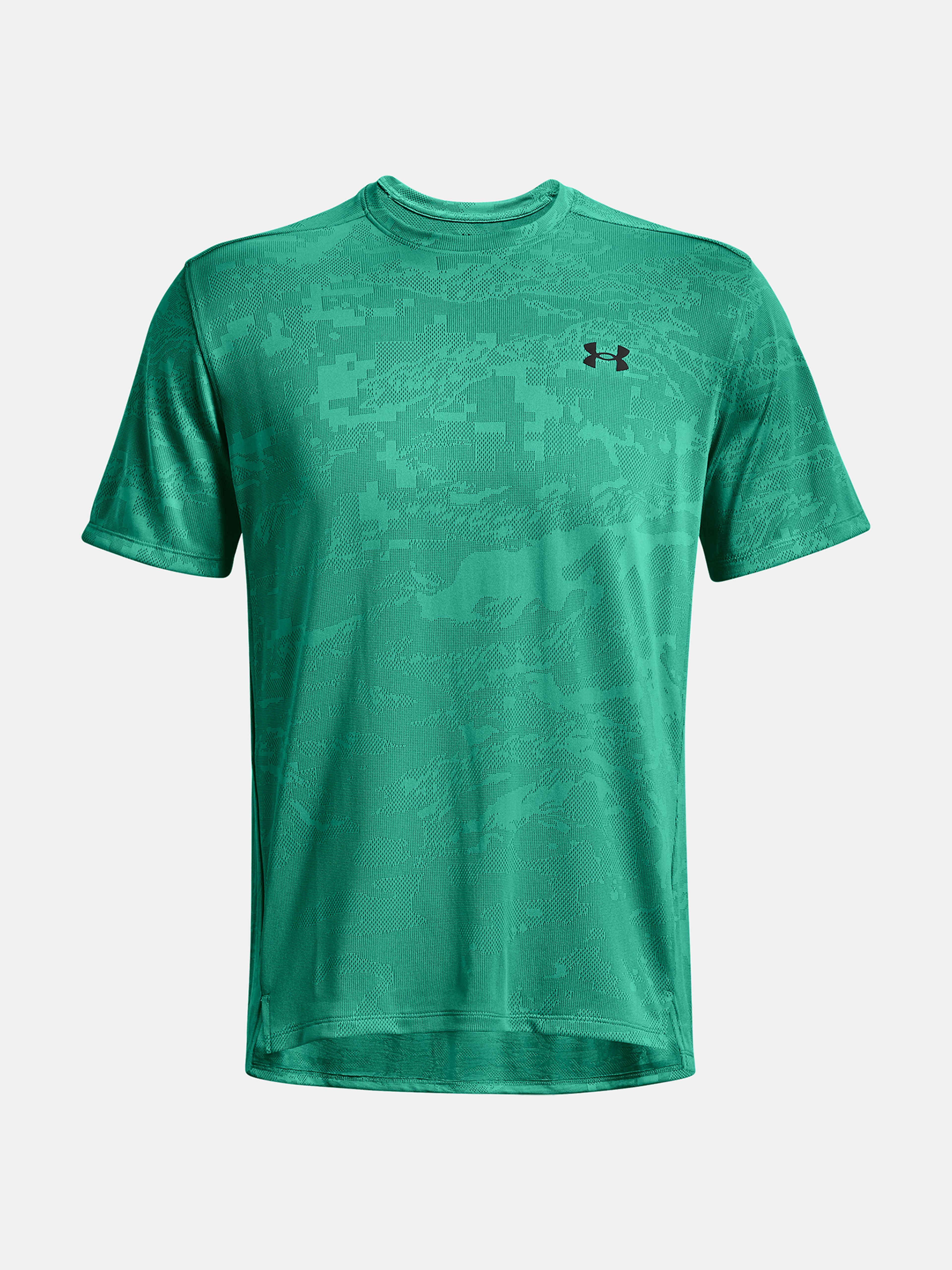 Tričko Under Armour Ua Tech Vent Jacquard Ss Grn Underarmoursk