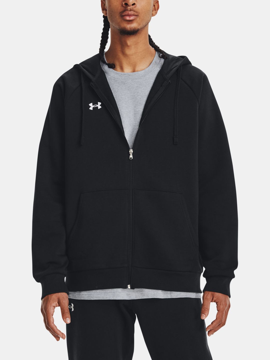 Pánska mikina Under Armour UA Rival Fleece FZ Hoodie | UnderArmour.sk